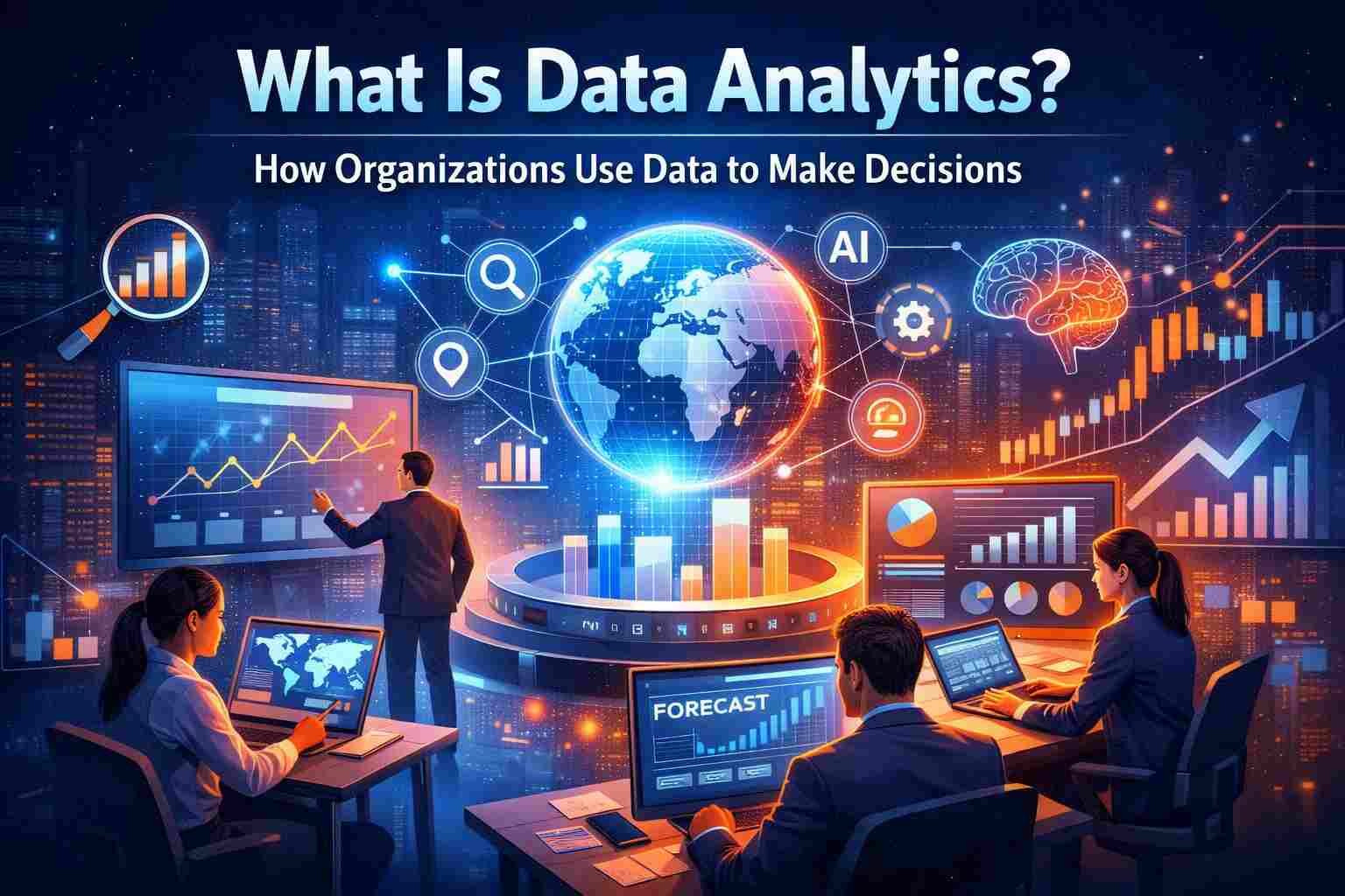 What Is Data Analytics? How Organizations Use Data to Make Decisions ...