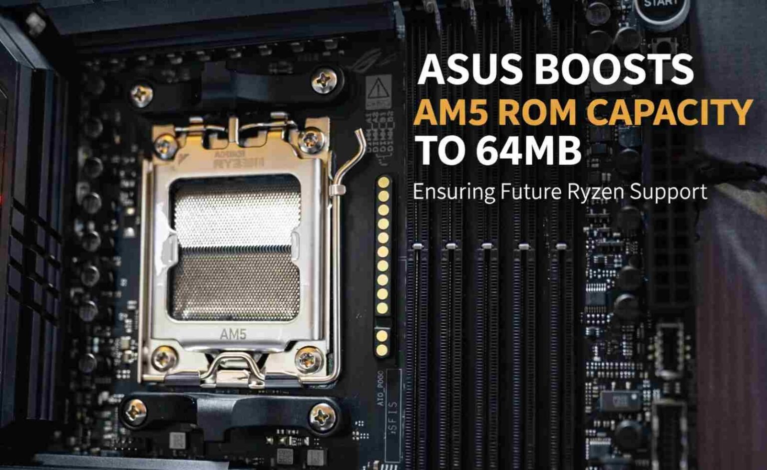 Asus Future Proofs AM5 With a Larger BIOS ROM - Tech BSB